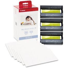 Canon 3115B001 (KP-108IN) Ink Cartridge and Label Set, Color, OEM ...