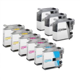 Cost-Saving 9-Cartridge set for Brother LC203 Ink - 123inkjets