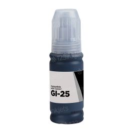 Compatible Canon GI-25 Black Ink Bottle - 123inkjets