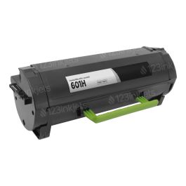 Lexmark 601H HY Black Compatible Toner - 123inkjets
